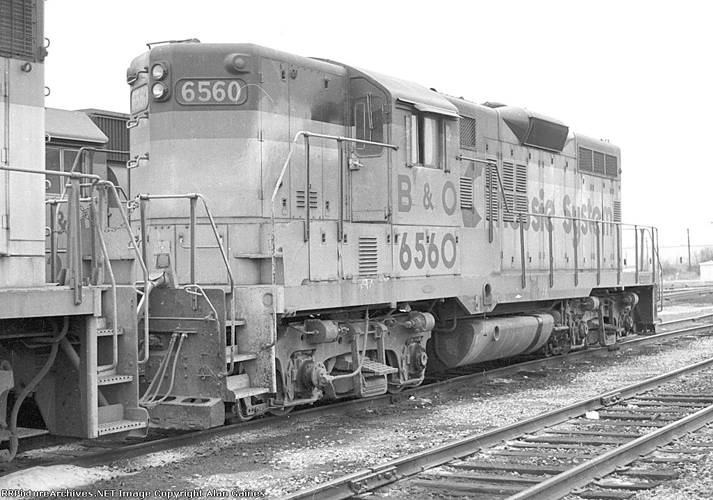 B&O GP-9 6560